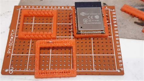 Free Stl File Socket Smd To Dip Esp32 🧞‍♂️ ・3d Printable Model To