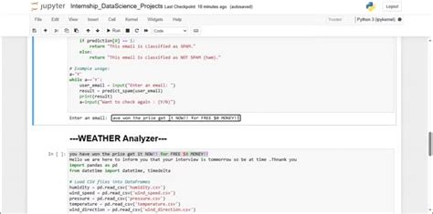 Laraib Khalid On Linkedin Nlp Dataanalysis Emailspamdetection