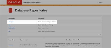User Guide Oracle Database In A Podman Container Install Ords Locally And Access A Sql