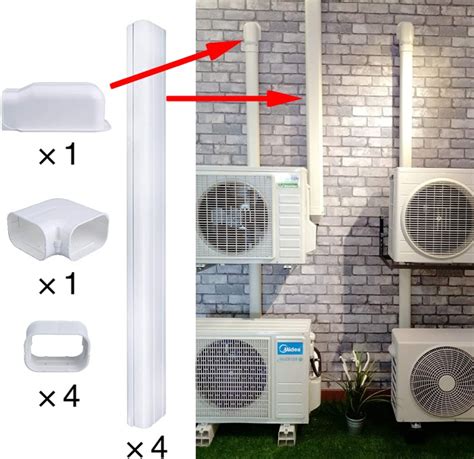 5 Best Mini Split Line Set Cover Kits DIY Hide 3 5 AC Lines