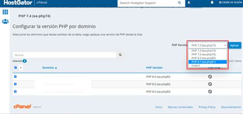 ¿cómo Cambiar Versión De Php Marketeros Expertos
