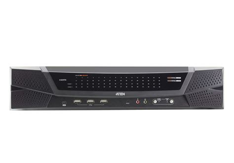 1 Local4 Remote Shared Access 64 Port Multi Interface Cat 5 Kvm Over Ip Switch Rcm464va Aten