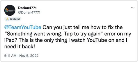 Youtube Something Went Wrong Error On Iphone [fixed]