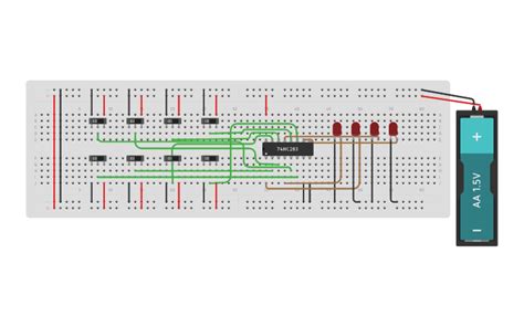 Circuit Design Activity 6 4 Bit Adder Tinkercad