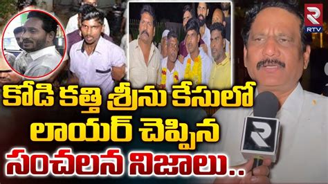 కోడి కత్తి శ్రీను కేసులో లాయర్ చెప్పిన సంచలన నిజాలు Advocate Saleem
