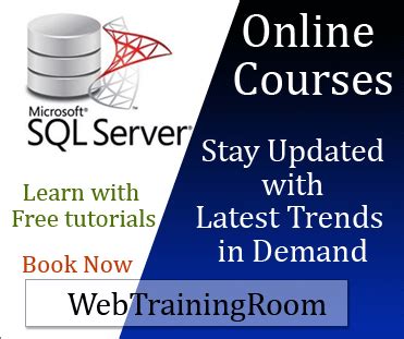Best Microsoft SQL Training Courses