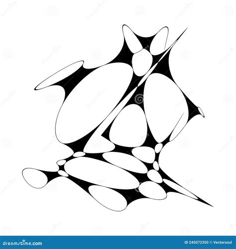 Wavy Waving Billowy Squiggle And Squiggly Line Irregular Random Lines Stock Vector