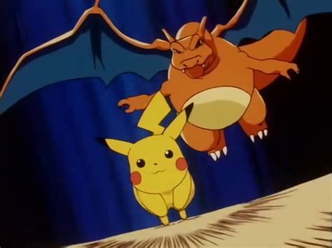 Pokemon Charizard Vs Pikachu