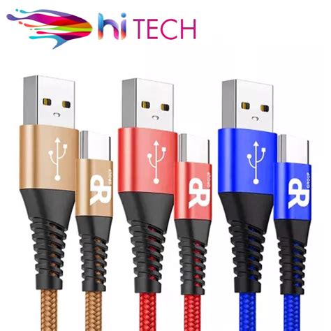 สายชารจเรว MICRO RPรน R สายแบบถก ของแท A Fast Charger ยาว เมตร รบประกน ป BY