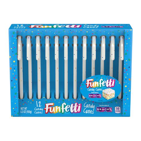 Funfetti Candy Canes 150g Sweet Taste Of America Home Of American