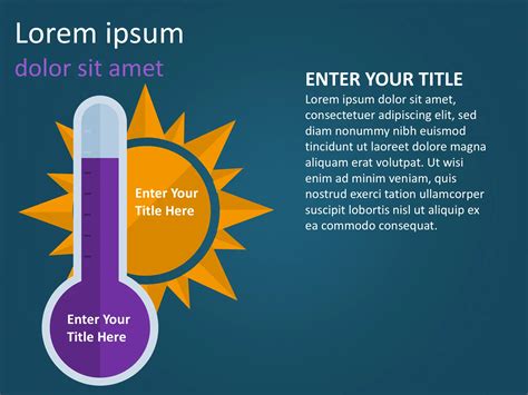Hot Temperature PowerPoint Diagram Slides Hot Temperature PPT Diagram Slides PowerPoint