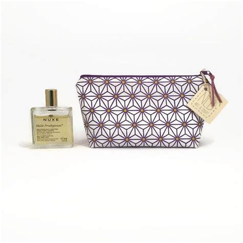 Small Makeup Case Purple Cosmetic Bag For Easy Organization