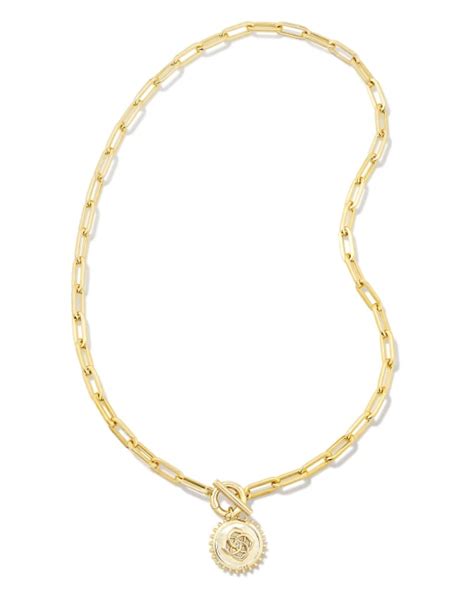 Brielle Convertible Medallion Chain Necklace Kendra Scott