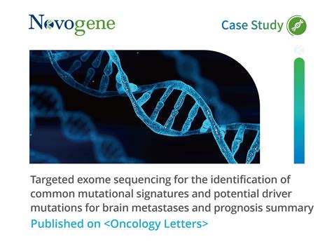 Targeted Exome Sequencing For The Identification Of Common Mutational Signatures And Potential