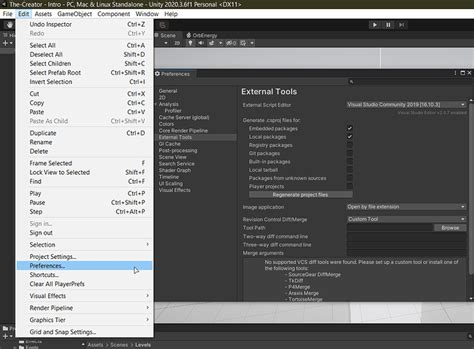 Missing Generate All Csproj Files In Unity Questions Answers Unity Discussions