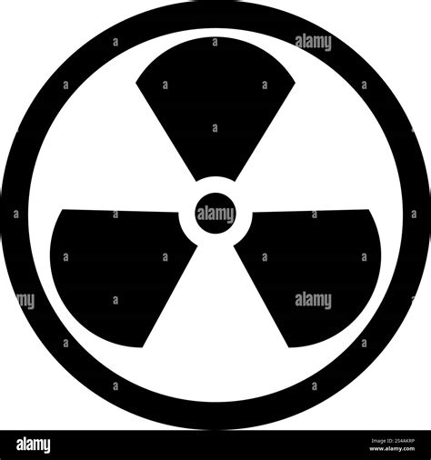 Sign Radioactive Icon Stock Vector Image And Art Alamy