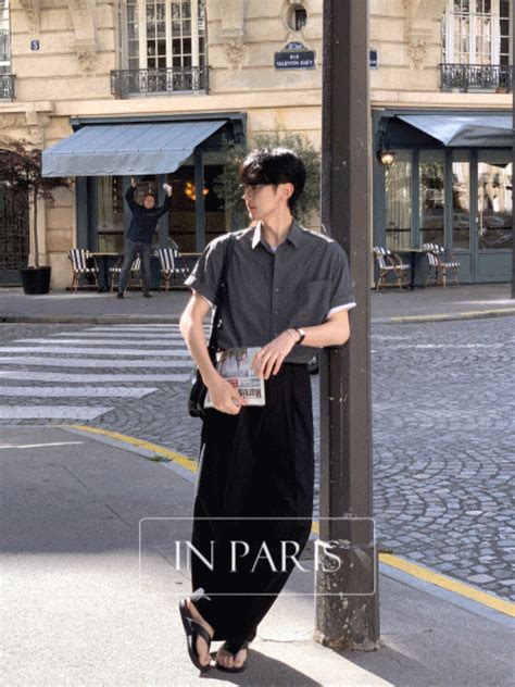 in Paris 르베 쿨링 나일론 셔츠 오텀