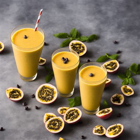 Mango And Passion Fruit Smoothie Recipe
