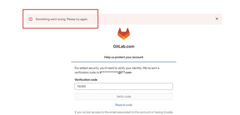 Verification Code Valid Is Wrong How To Solvecannot Login Gitlab