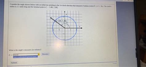 Solved Consider The Angle Shown Below With Any Pointing In Chegg