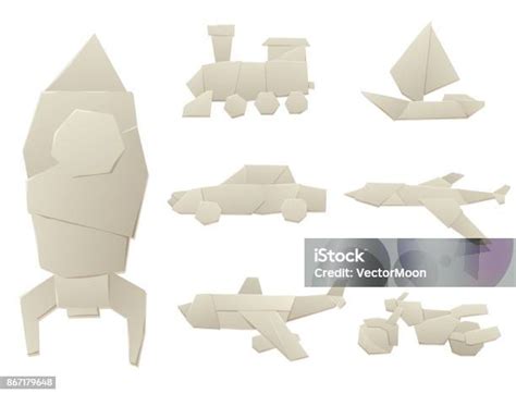 종이 접기 물류 용지 전송 개념 원래 플랫 여행 종이 시트 교통 자유 벡터 일러스트 레이 션 종이접기에 대한 스톡 벡터 아트 및 기타 이미지 Istock