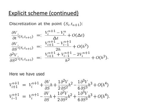 Ppt Finite Difference Schemes Powerpoint Presentation Free Download