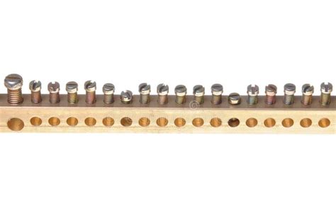 Electric Power Terminal Block Stock Image Image Of Technical Factory 29798719