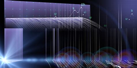 흰색 그리드 데이터 및 스팟이있는 추상적 인 배경 빅 데이터 분석 와이어프레임 그래프의 시각적 프레젠테이션 비즈니스 과학 및 기술을위한 배너 0명에 대한 스톡 사진 및 기타