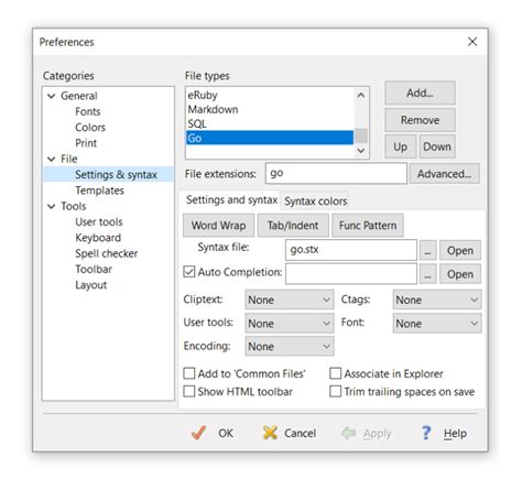 Edit Plus Preferences Go Syntax Oakdev