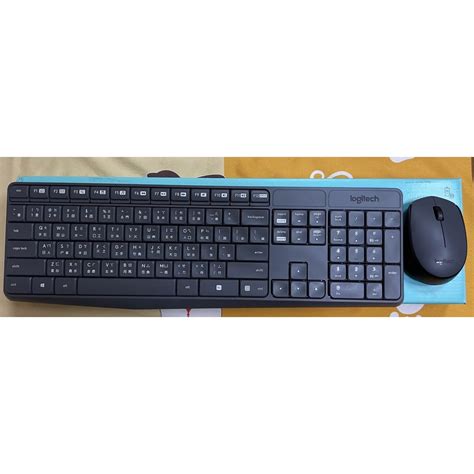 Logitech 羅技 Mk235 無線鍵盤滑鼠組 蝦皮購物