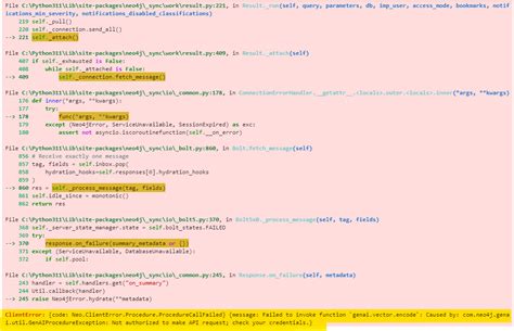 Message Failed To Invoke Function `genaivectorencode` Caused By