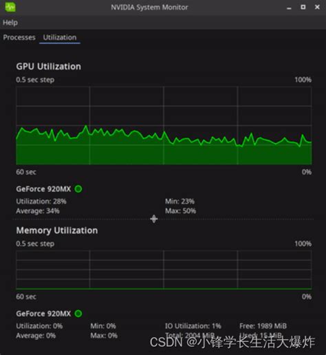 教程使用Nvidia System Monitor GUI监控GPU的运行状态 nvidia monitor CSDN博客