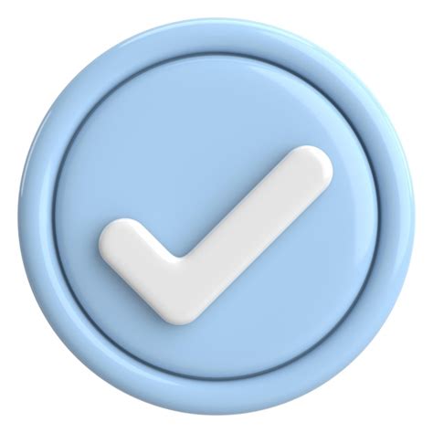 Premium Photo 3d Checkbox Check Mark 3d Illustration