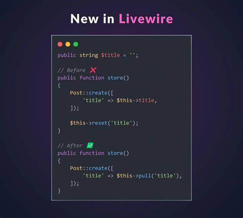 Manikandan P On Linkedin Laravel New Pull Method In Livewire