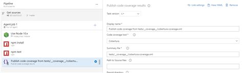 Publish Code Coverage Results For React In Azure Devops Pipeline
