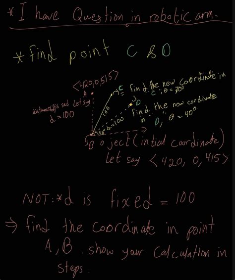 Solved Find Point C S A NOT D Is Fixed Chegg Com