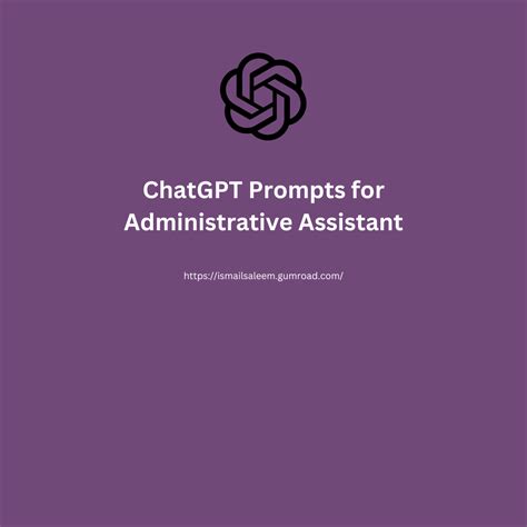 Chatgpt Prompts For Personal Assistant