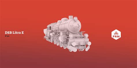 Dsb Litra E Steam Locomotive 3d Print Files Pocketrailwaymuseum