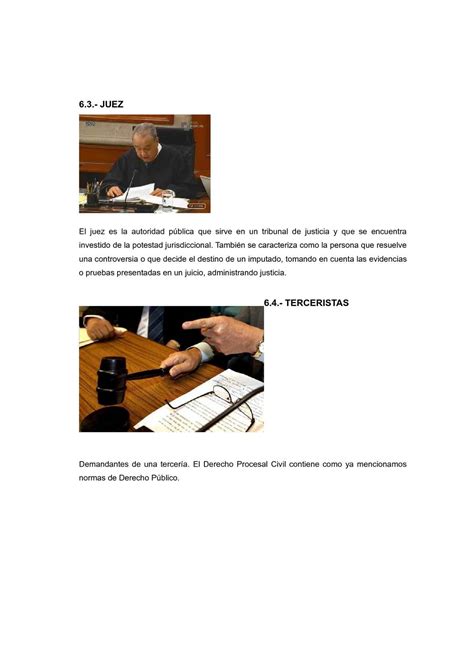 Partes Que Intervienen En El Proceso Civil Calameo Downloader