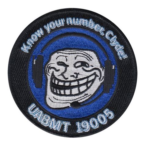 Uabmt Class 19005 Patch Undergraduate Air Battle Manager Training Patches
