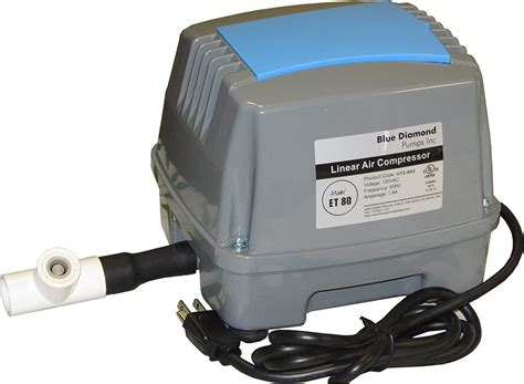 Blue Diamond Et80 Septic Linear Air Pump Wback Pressure