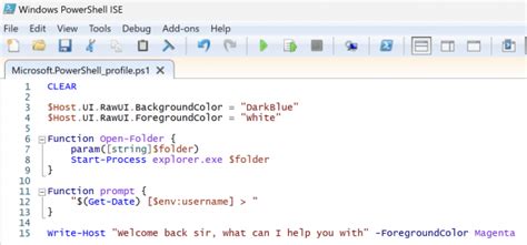Powershell Tips How To Customise Your Powershell Profile