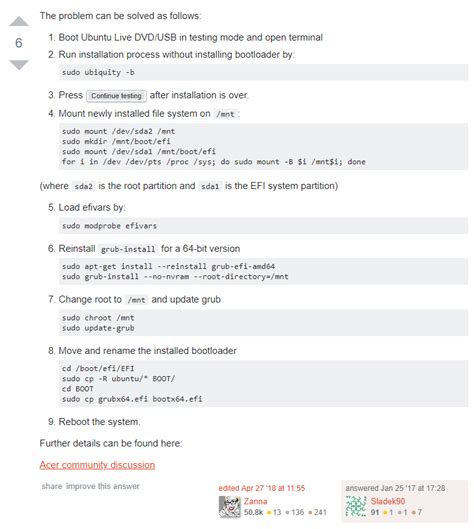 Why I Can T Install Anything But Endless And Windows Acer Aspire Es C Tn Acer Community