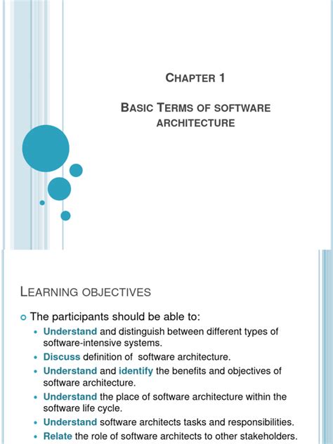 Chapter1 Basic Concepts Pdf Component Based Software Engineering Software Architecture