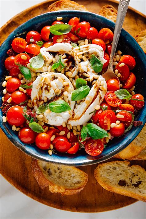 Burrata With Tomatoes And Basil Cookie And Kate
