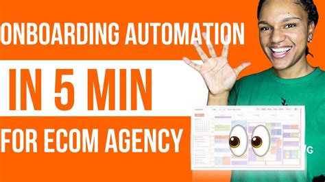This Is How You Onboard Your Ecom Agency Client Onboarding Automation For Agencies Youtube