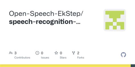 Github Open Speech Ekstep Speech Recognition Open Api Proxy