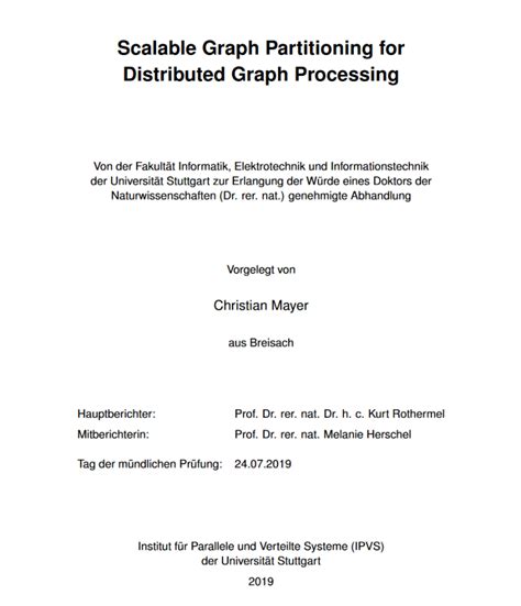Scalable Graph Partitioning For Distributed Graph Processing Be On