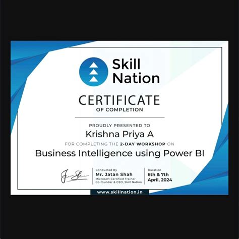 Powerbi Dataanalytics Learningneverstops Krishna Priya A