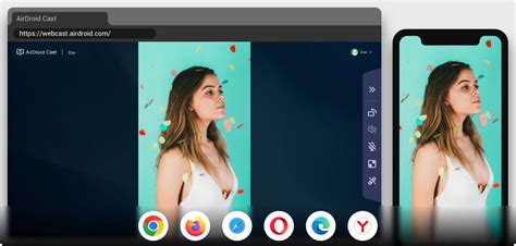 Cast Androidioswinmac Via Browser Airdroid Cast Web